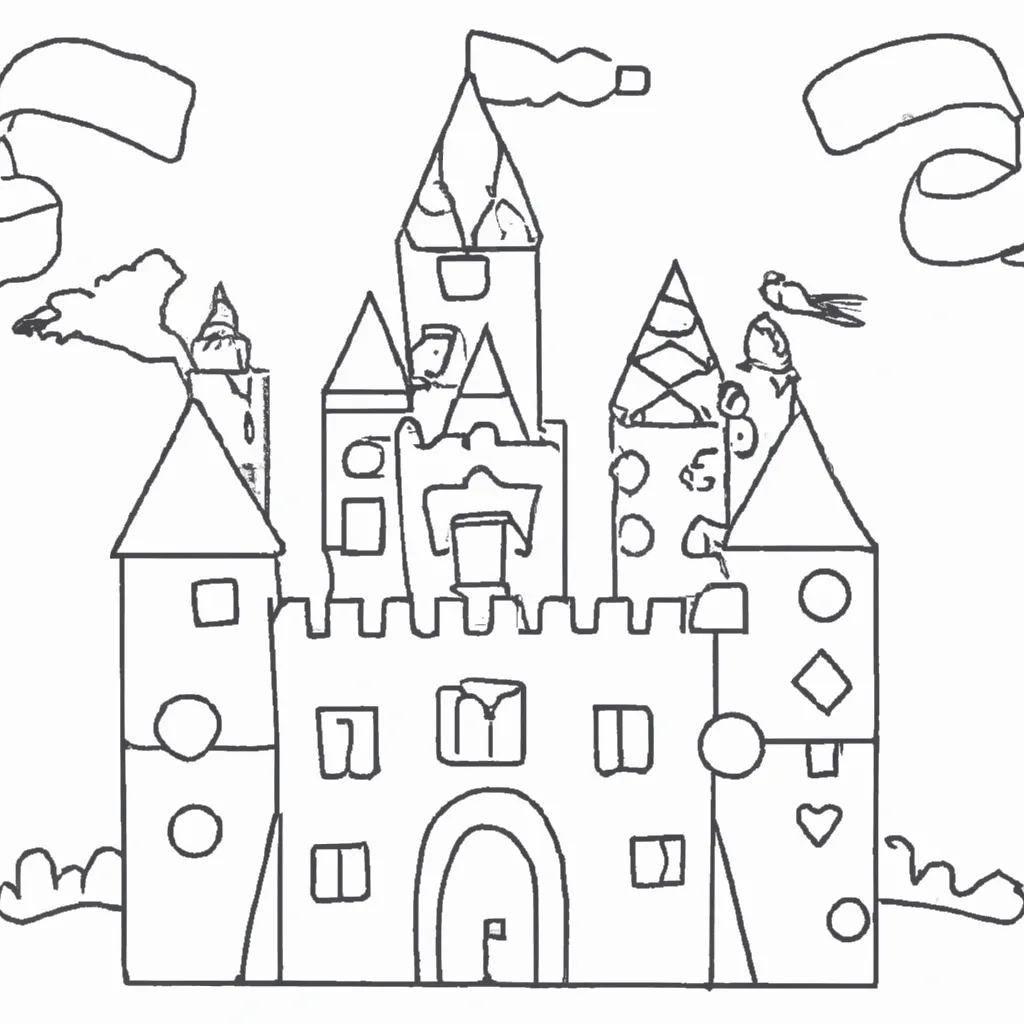 Como Desenhar Castelos e Castelos: Aprenda com Nossas Imagens Prontas ...