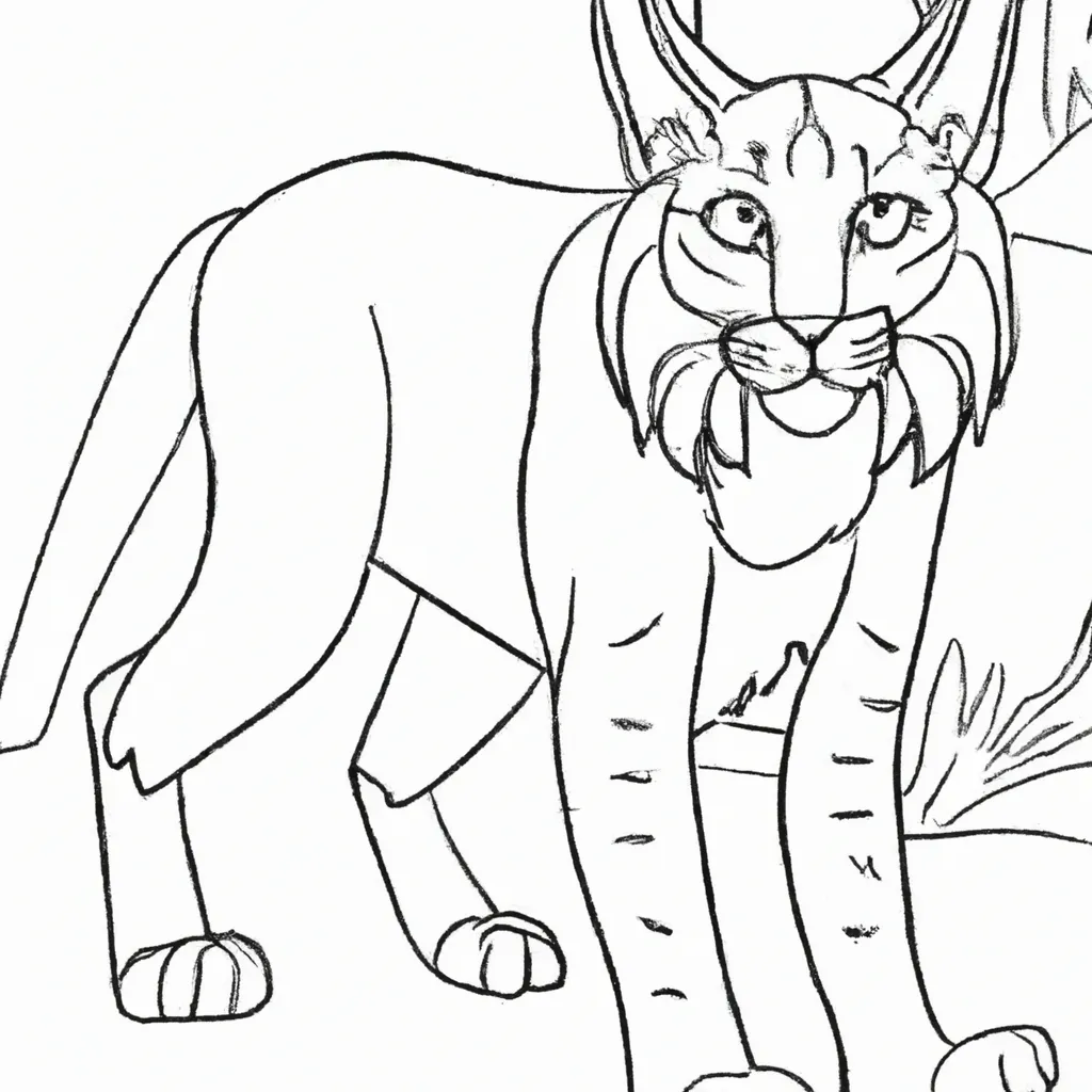 Descubra o Lince que Há em Você: Desenhos para Imprimir e Colorir!