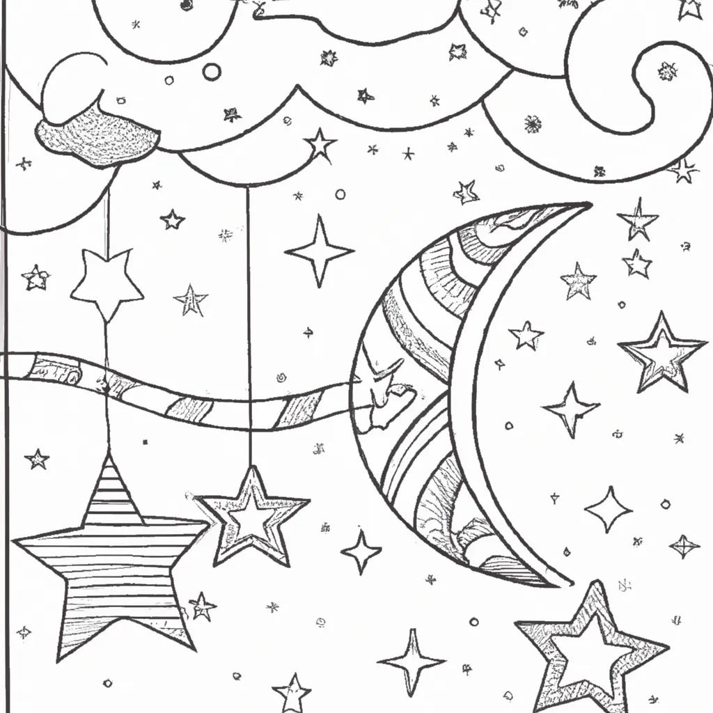 Lua Nova: Desenhos para Imprimir e Colorir para Se Divertir!