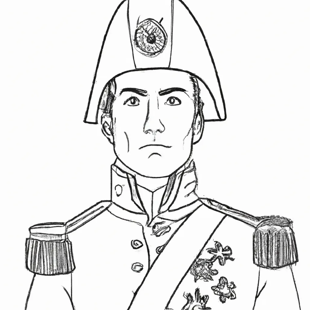 Desenho Animado De Napoleao Bonaparte