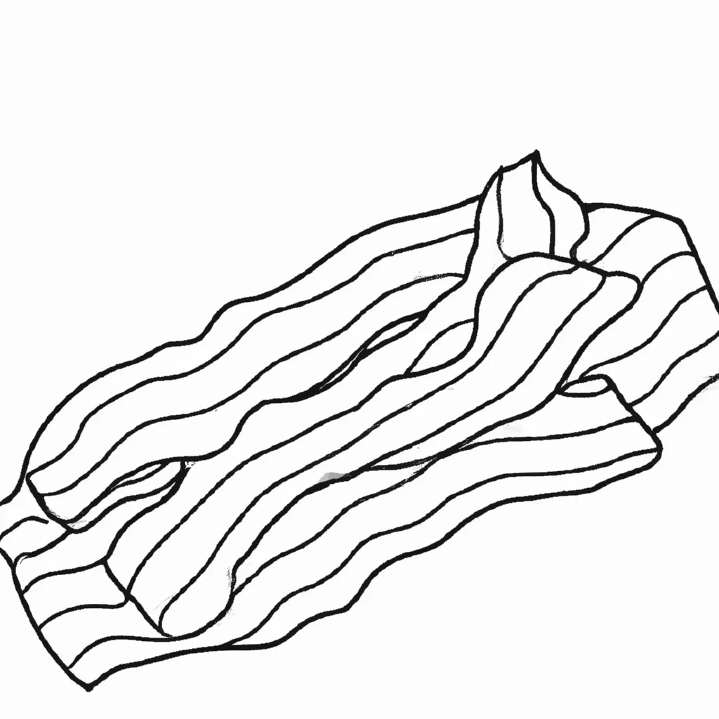 Bacon: Desenhos para Colorir e Imprimir e Alegrar o Seu Dia!