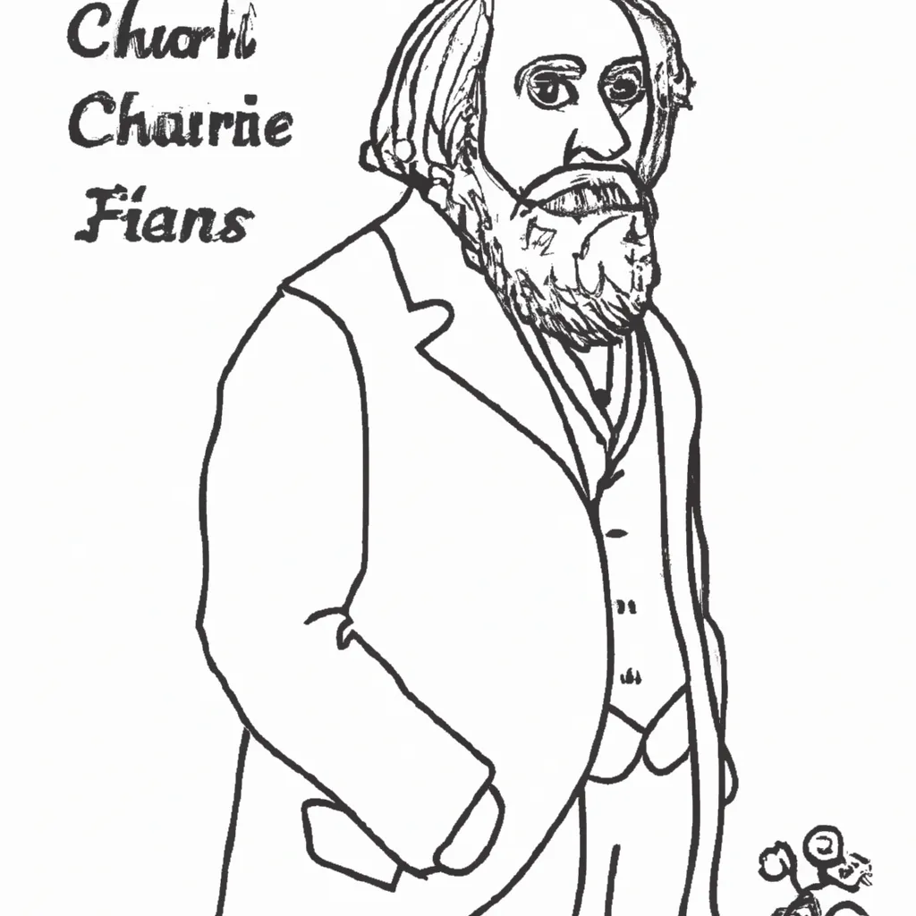 Descubra os Desenhos de Charles Darwin para Imprimir e Colorir!