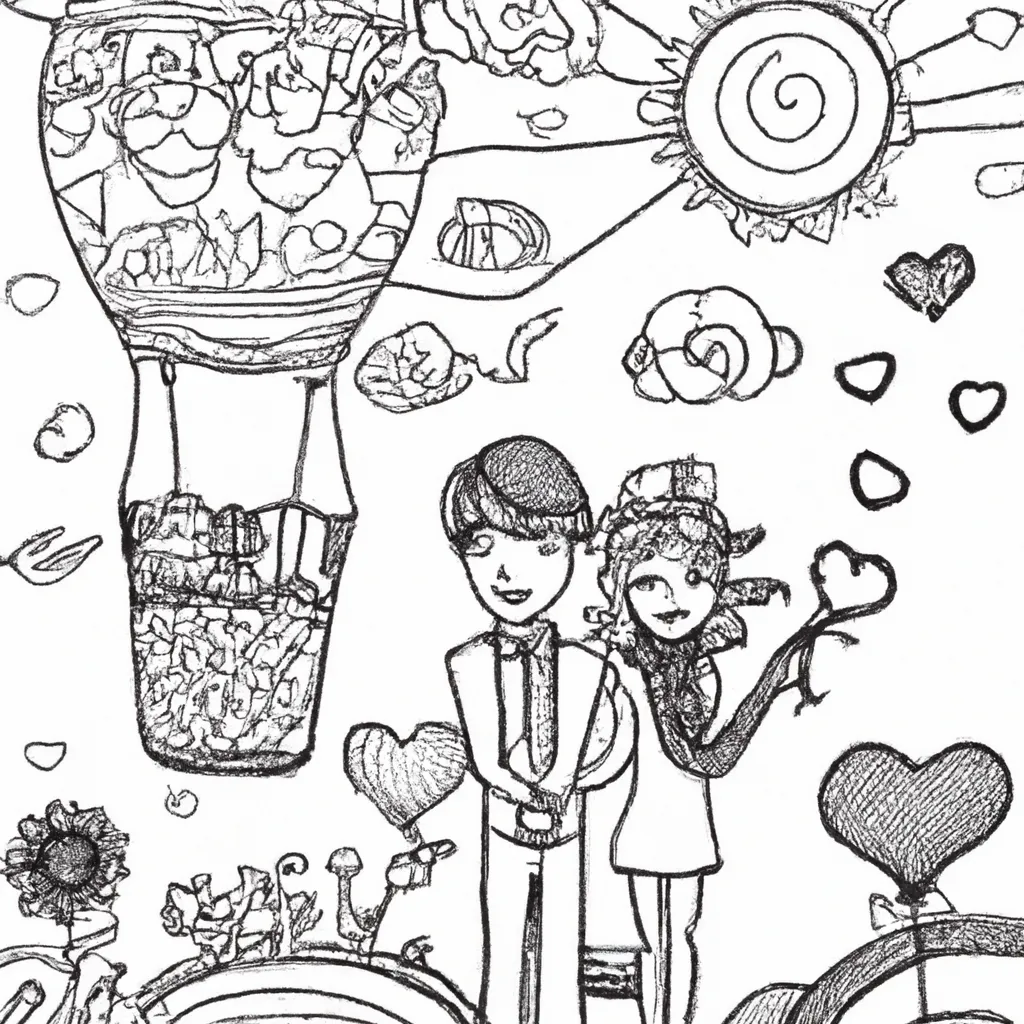 Love: Desenhos para Imprimir e Colorir que Vão Encantar o Seu Coração!