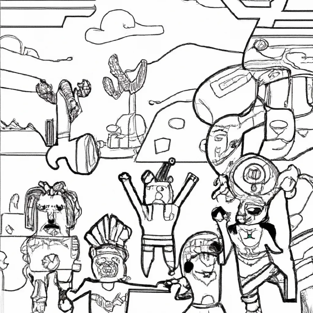 Descubra o Fascinante Mundo dos Desenhos Rupestres para Imprimir e Colorir!