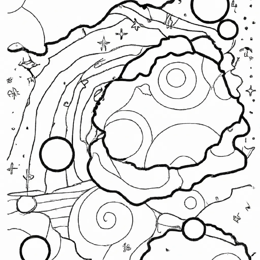 Descubra o Mundo das Nebulosas com Desenhos para Imprimir e Colorir!