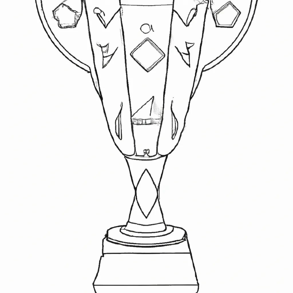 Troféu do Sucesso: Desenhos para Imprimir e Colorir!