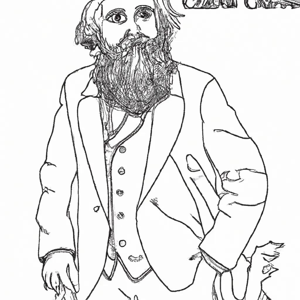 Descubra os Desenhos de Charles Darwin para Imprimir e Colorir!