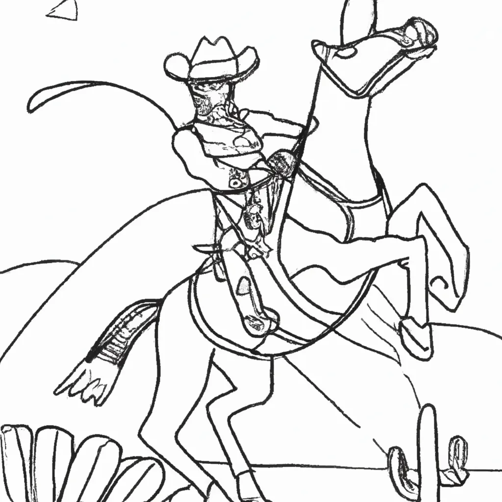 Vaquejada: Desenhos Para Imprimir e Colorir de Maneira Divertida!