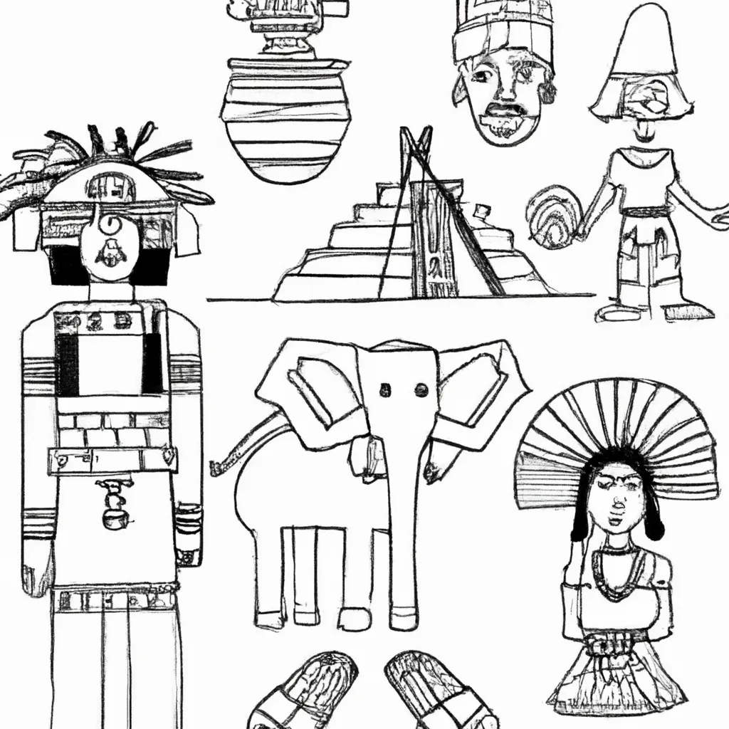 Antropologia: Desenhos para Imprimir e Colorir, Uma Experiência ...