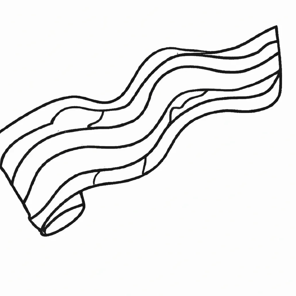 Bacon: Desenhos para Colorir e Imprimir e Alegrar o Seu Dia!