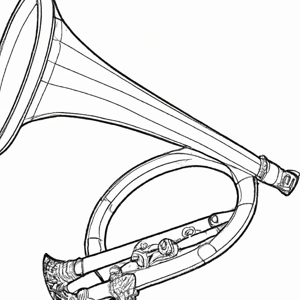 Corneta: Desenhos para Imprimir e Colorir com Estilo!