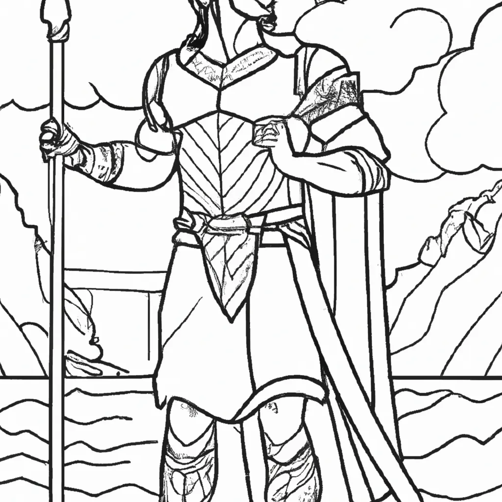 Rei Saul: Desenhos para Imprimir e Colorir com Magia e Fantasia!