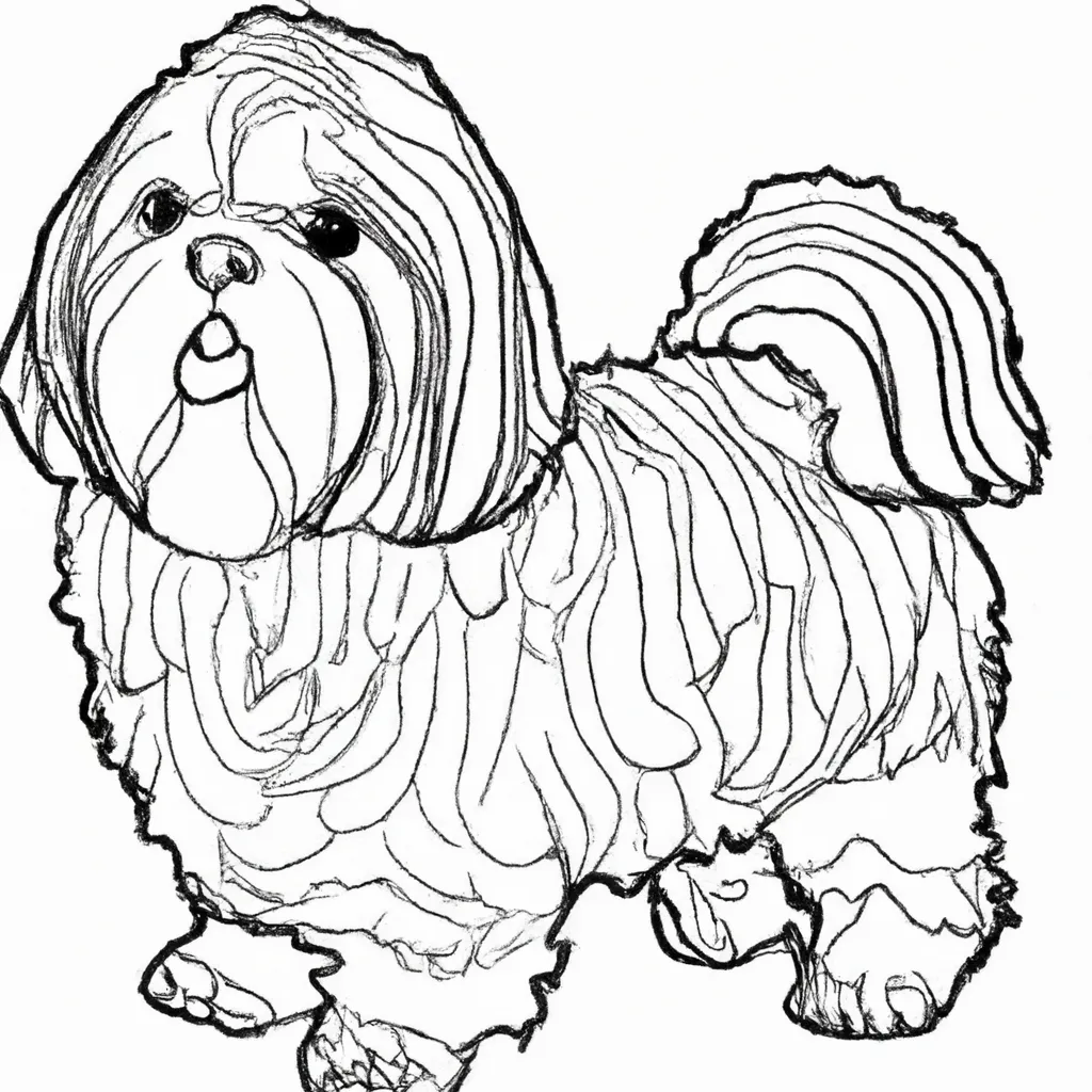 Ilhsa Apso: Desenhos Exclusivos para Imprimir e Colorir!