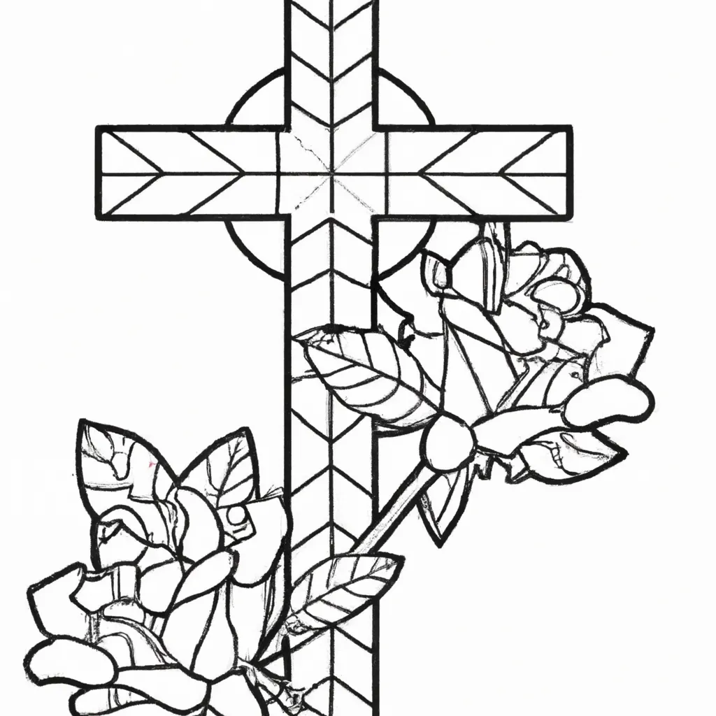 A Rosa-Cruz: Desenhos Para Imprimir e Colorir, Uma Experiência ...