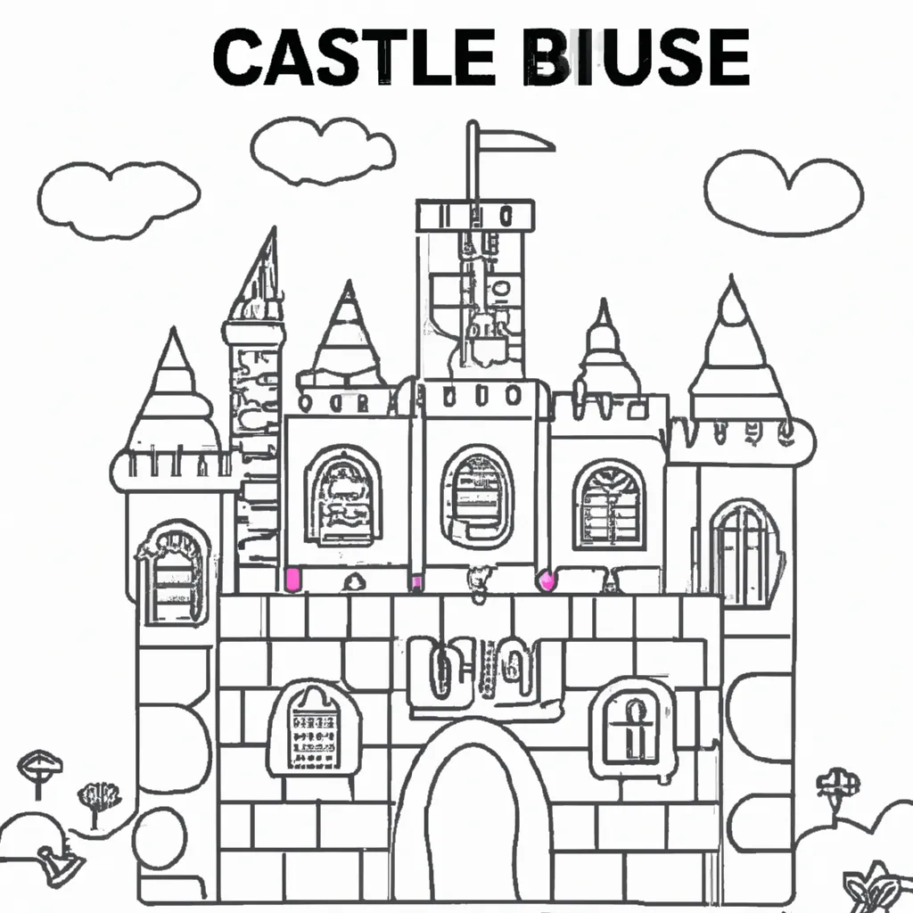 Como Desenhar Castelos e Castelos: Aprenda com Nossas Imagens Prontas ...