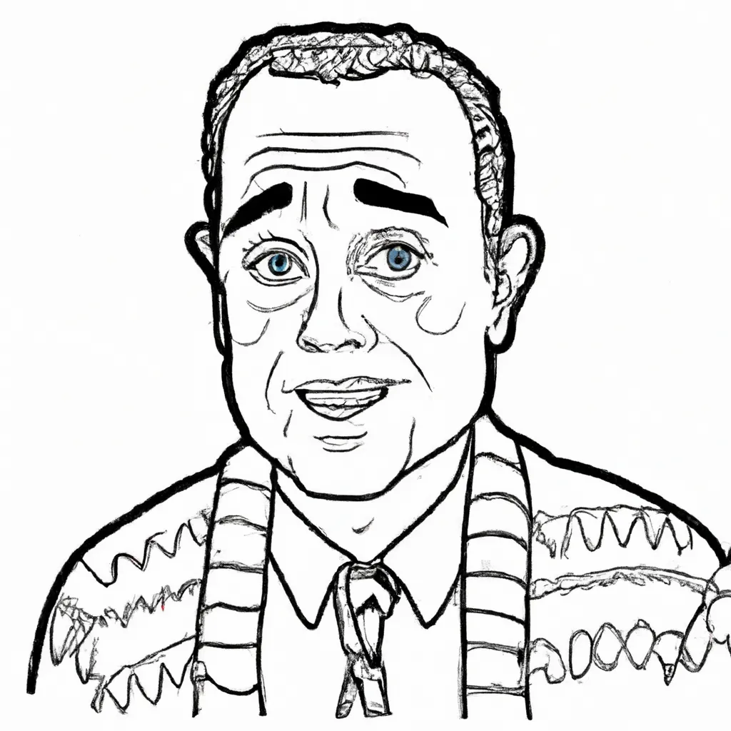 Tom Hanks: Desenhos para Imprimir e Colorir para os Fãs!