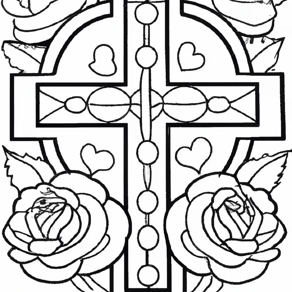 A Rosa-Cruz: Desenhos Para Imprimir e Colorir, Uma Experiência ...