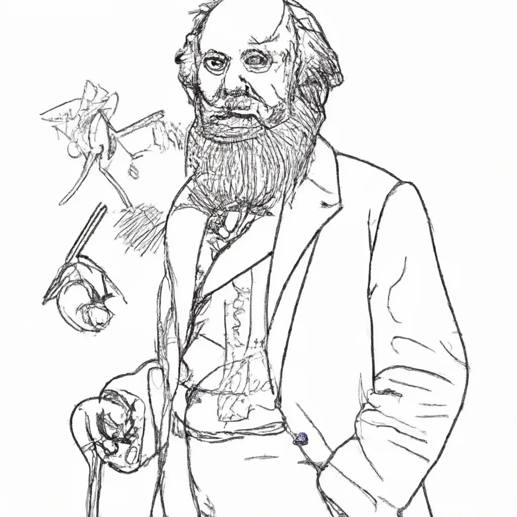 Descubra os Desenhos de Charles Darwin para Imprimir e Colorir!
