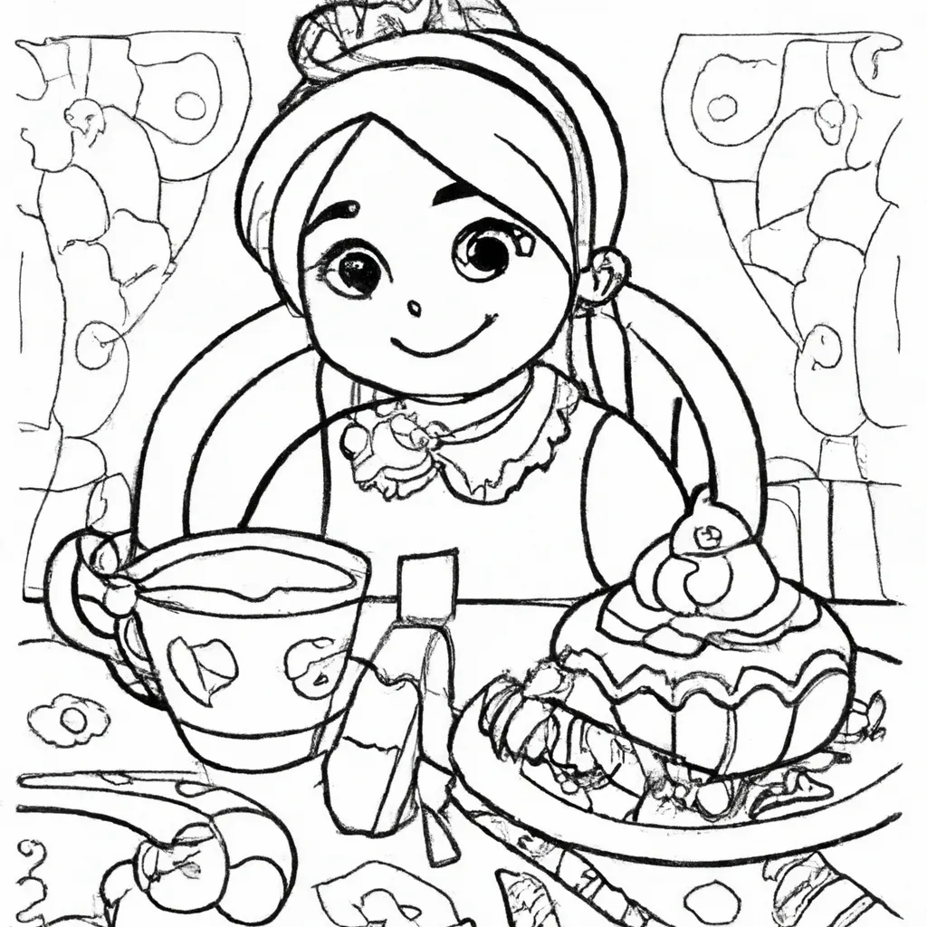 Merenda Divertida: Baixe e Imprima Desenhos para Colorir!