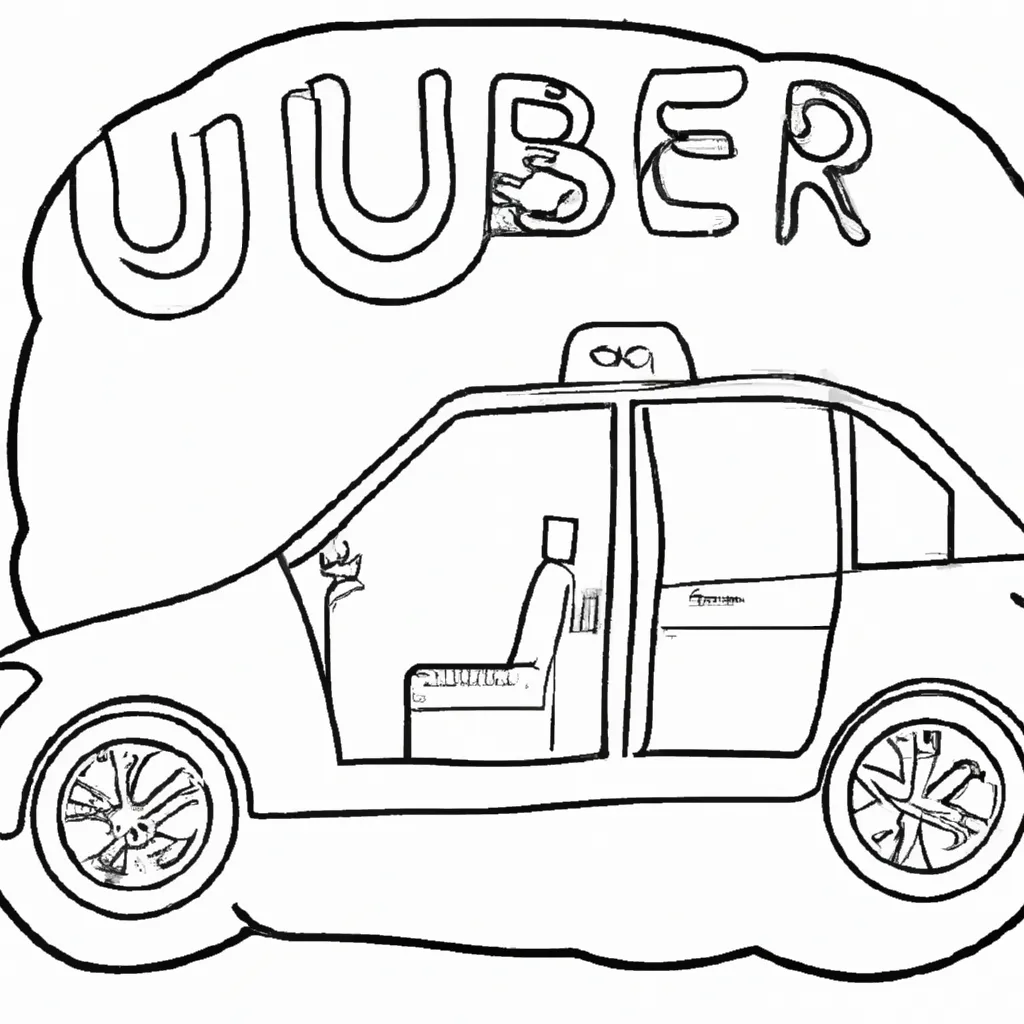Uber: Desenhos Para Imprimir e Colorir para Crianças!