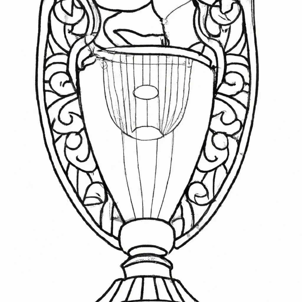 Troféu do Sucesso: Desenhos para Imprimir e Colorir!