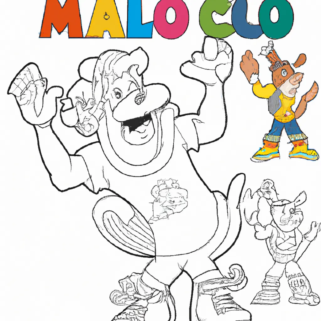 Maluco em Desenhos para Colorir! [Atividades Grátis]