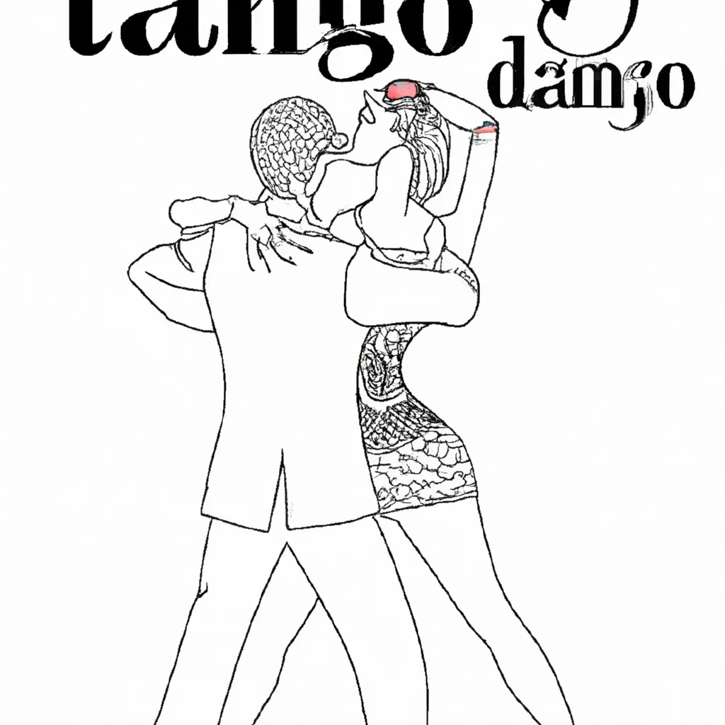 Tango Colorido: Desenhos para Imprimir e Colorir!