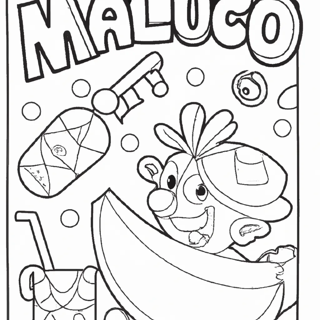Maluco em Desenhos para Colorir! [Atividades Grátis]