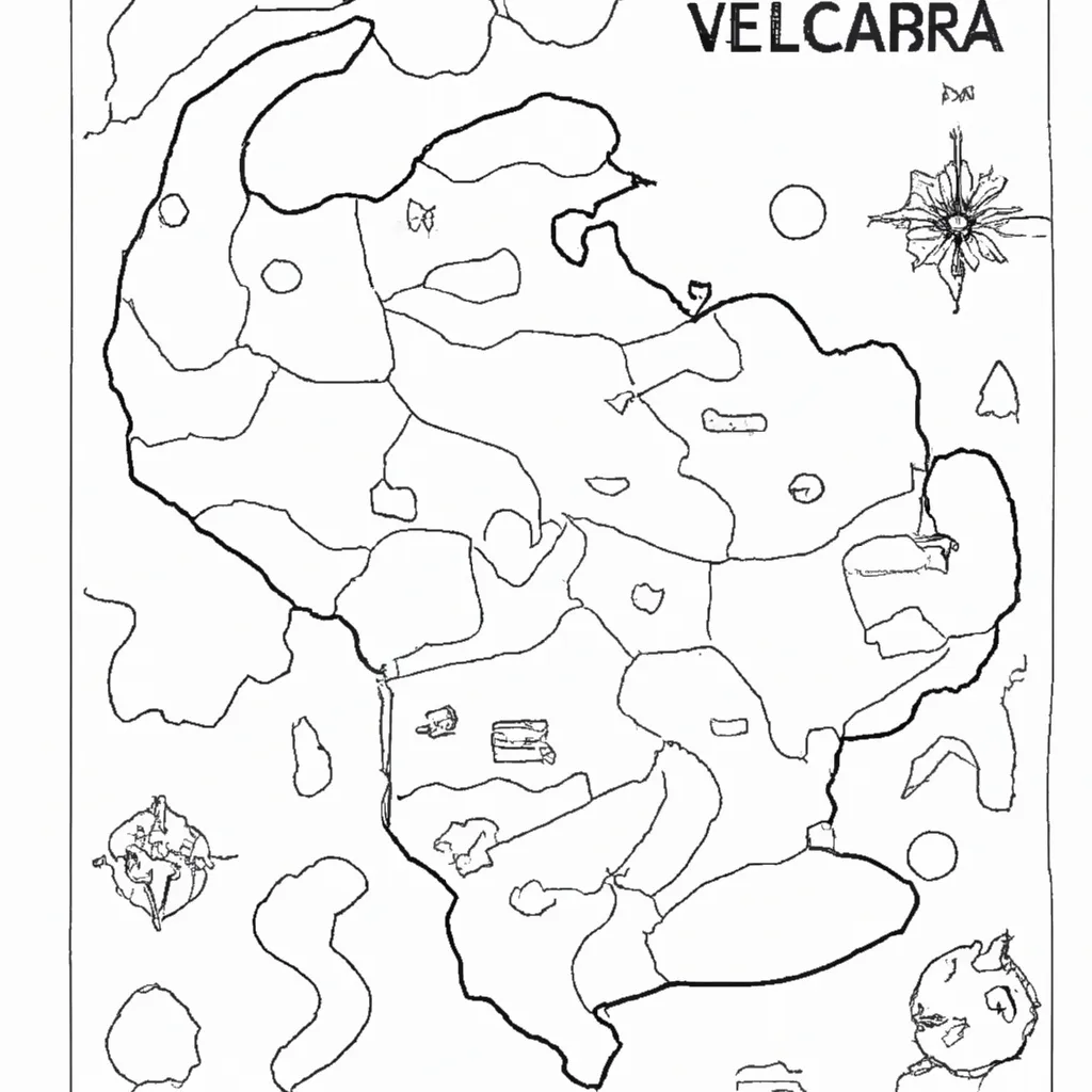 Mapa da Venezuela: Desenhos Para Colorir! [Grátis]