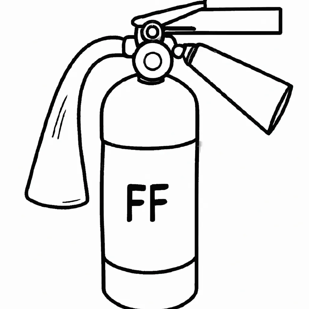 Extintor de Diversão: Desenhos para Imprimir e Colorir!
