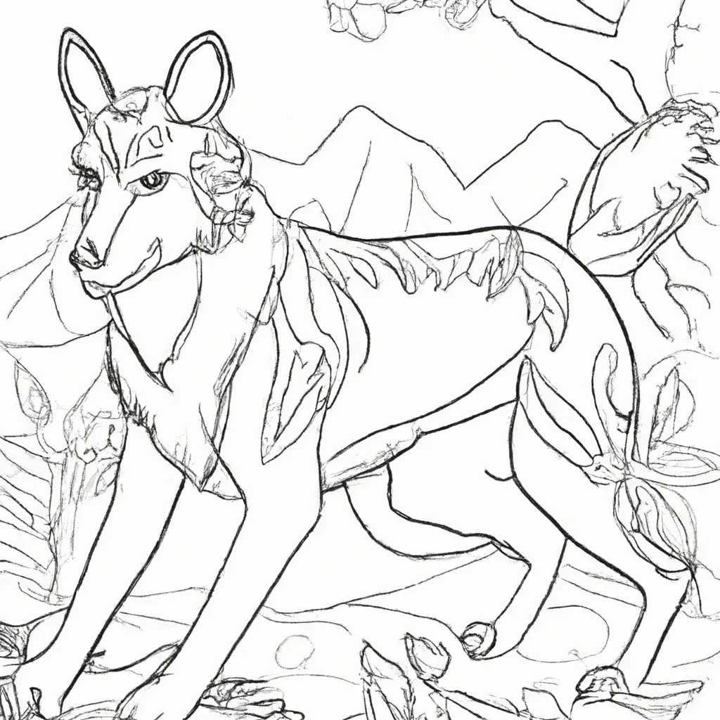 O Lobo Guará Colorido (Atividades Grátis para Imprimir)