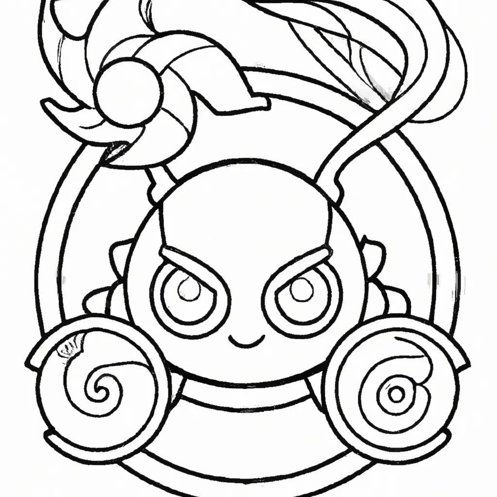 Colorindo o Poliwhirl: Desenhos para Imprimir! (Atividades Grátis)
