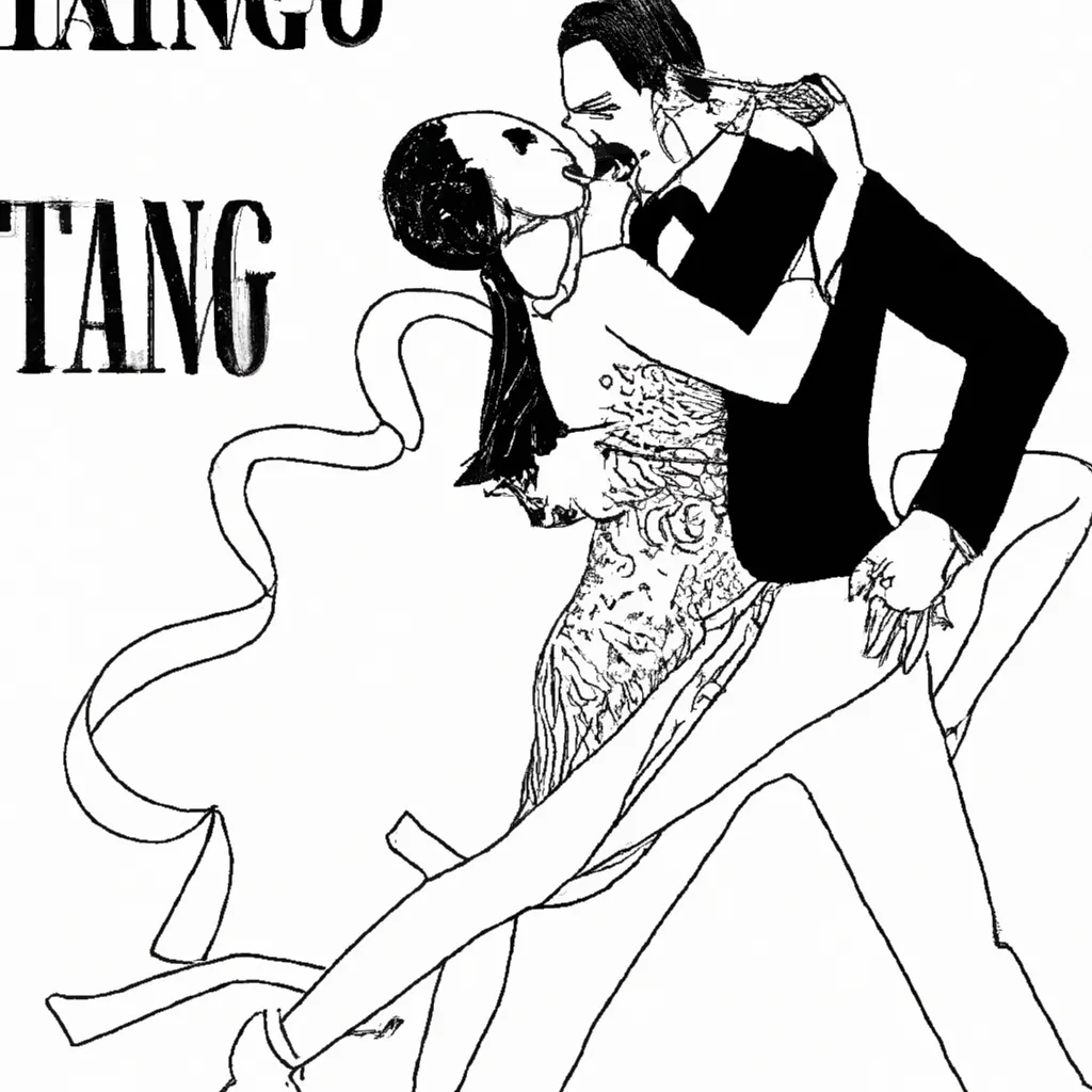 Tango Colorido: Desenhos para Imprimir e Colorir!