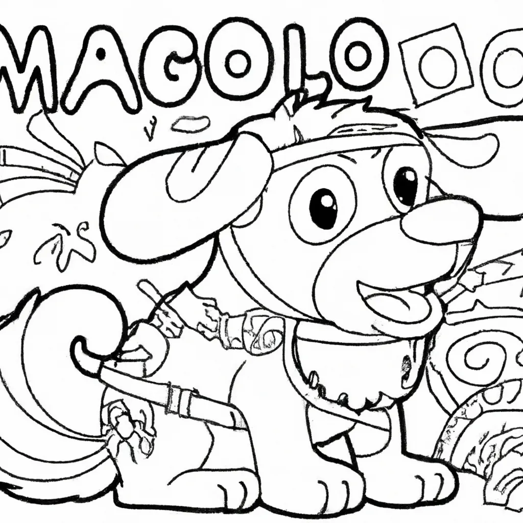 Maluco em Desenhos para Colorir! [Atividades Grátis]