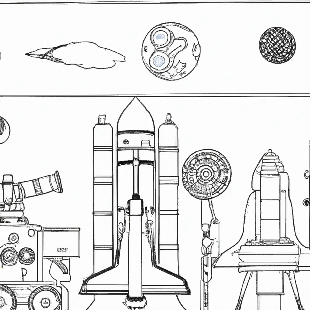 Descubra a NASA em Desenhos para Colorir! (ATIVIDADES)