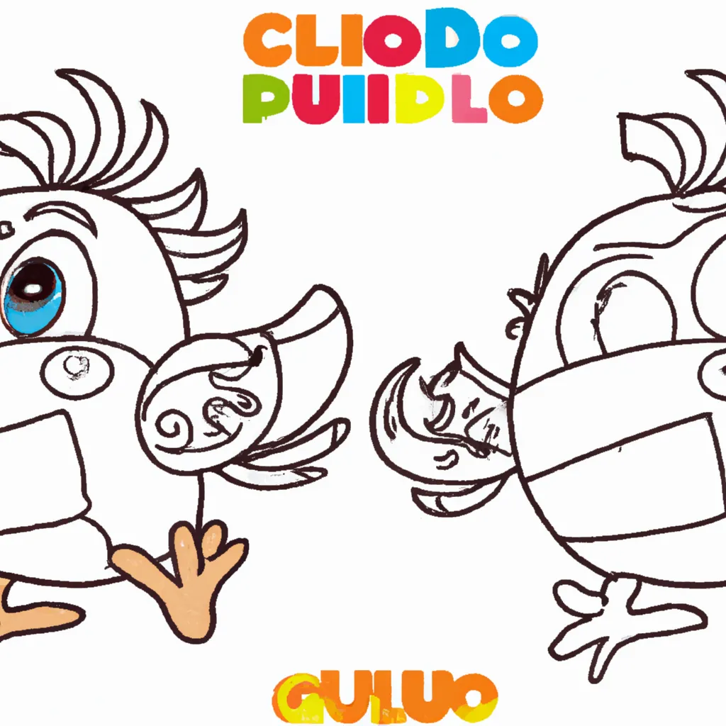 Pinte o Piu Piu Malvado! Desenhos para Imprimir e Colorir