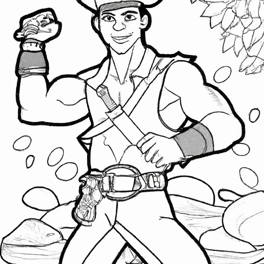 Rambo: Desenhos para Imprimir e Colorir! (Atividades)