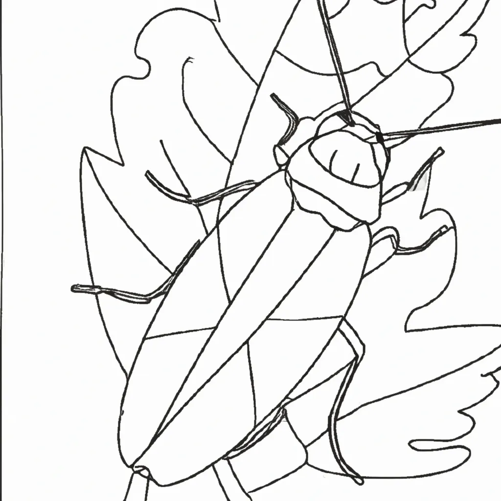 Desbrave os Insetos Exóticos com Desenhos para Imprimir e Colorir!