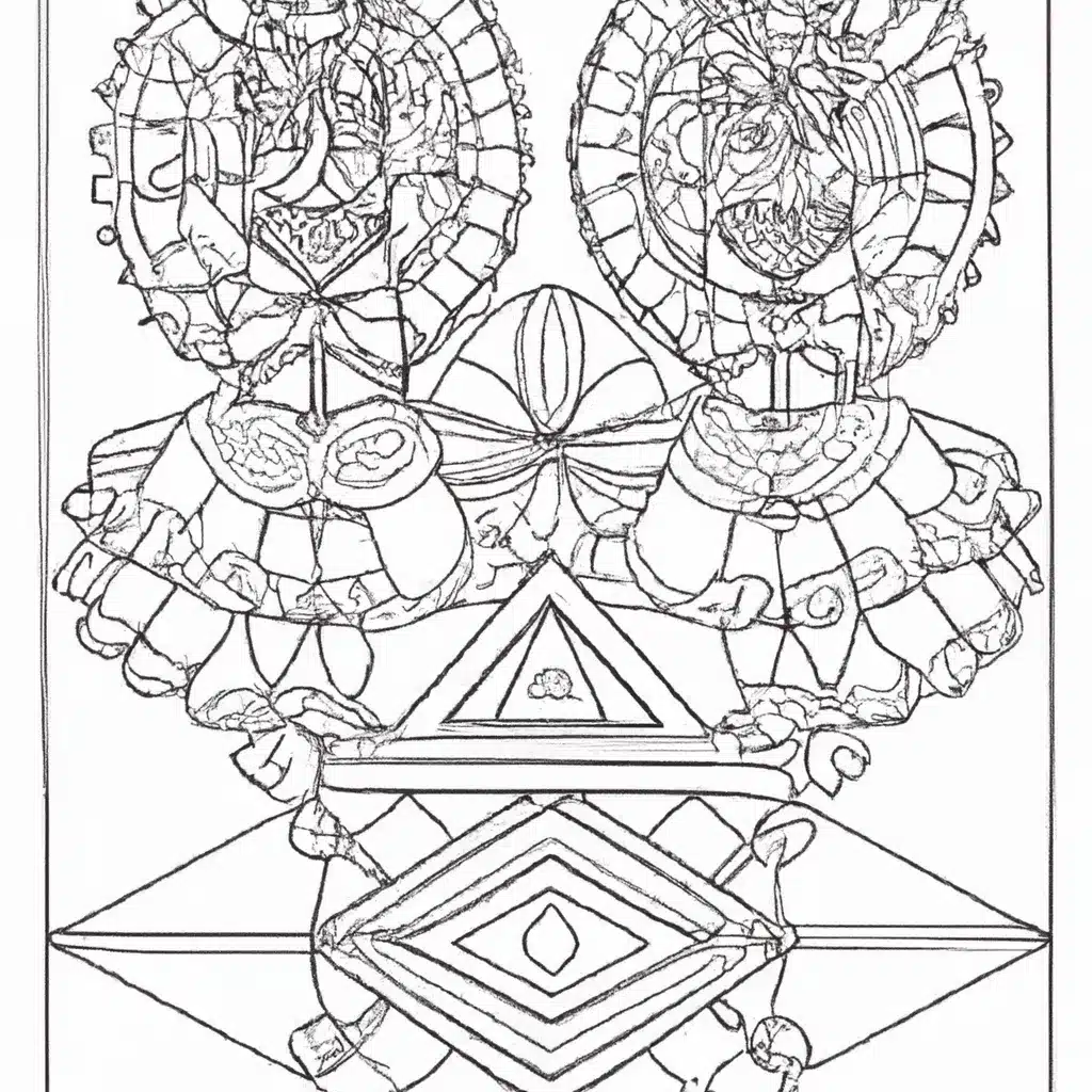 Simetria Colorida: Desenhos para Imprimir e Colorir (Grátis)
