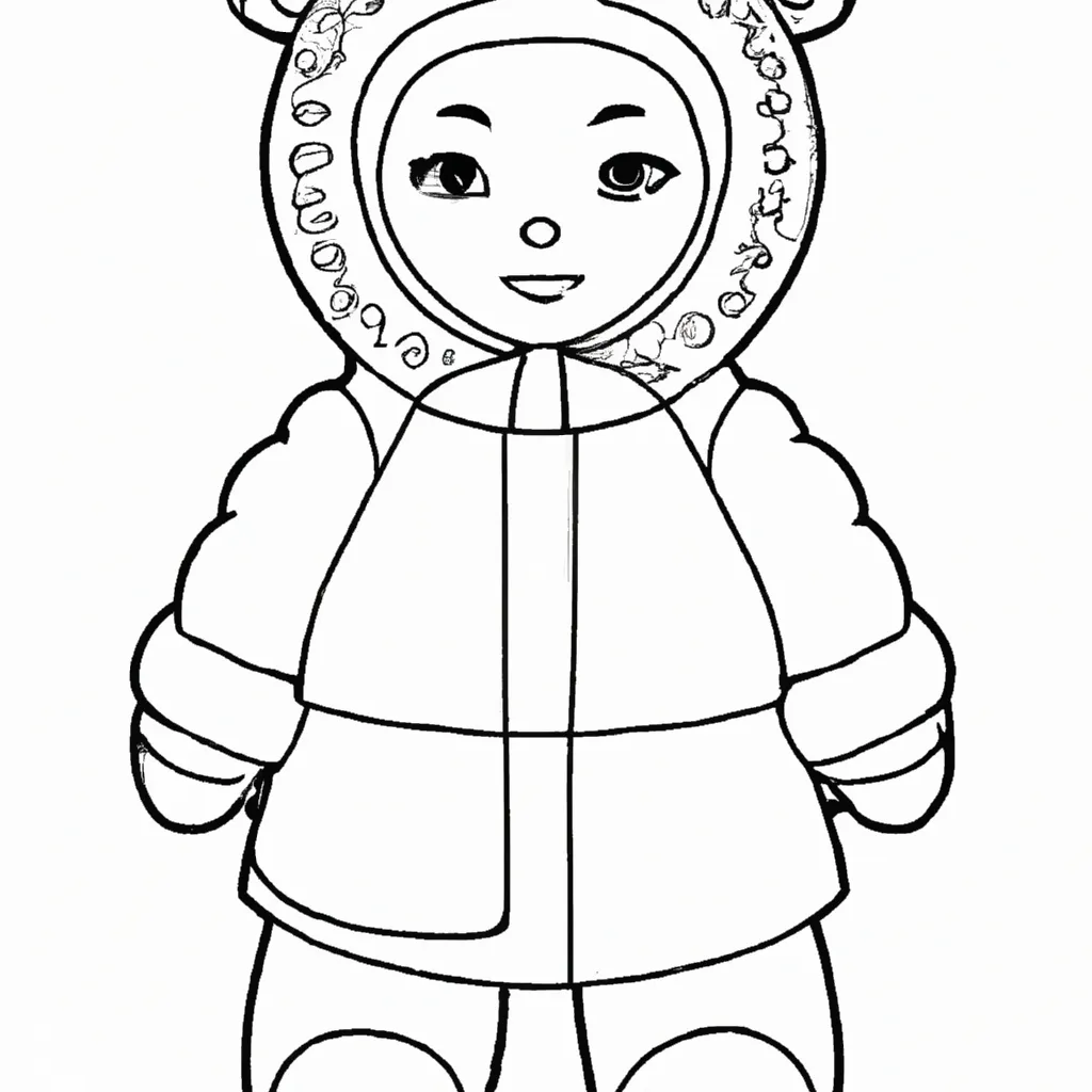 Esquimós em Desenhos para Colorir! Atividades Grátis