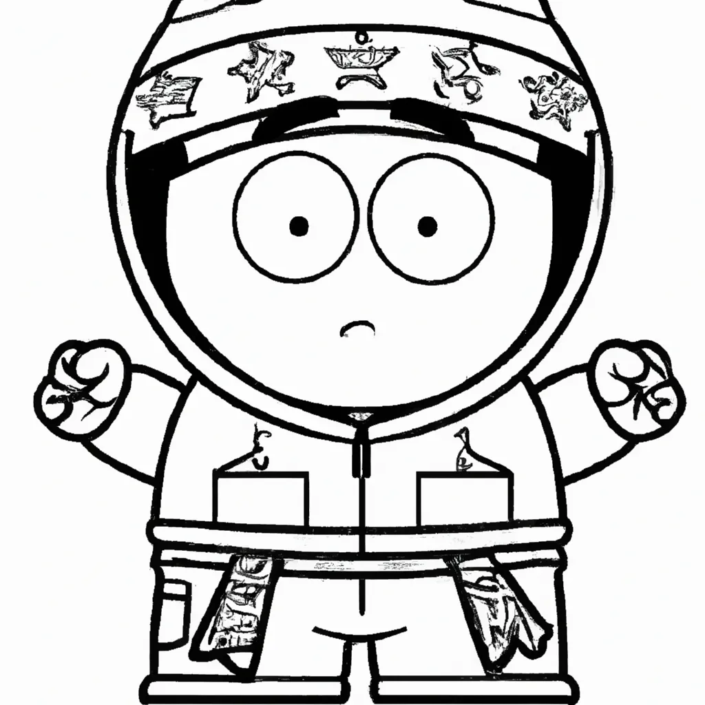 Jimmy do South Park: Desenhos para Imprimir e Colorir! (Grátis)