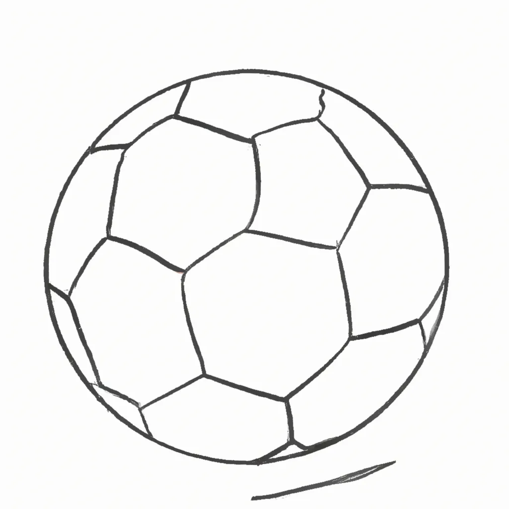 Descubra Como Desenhar Uma Bola de Futebol! (Tutorial)