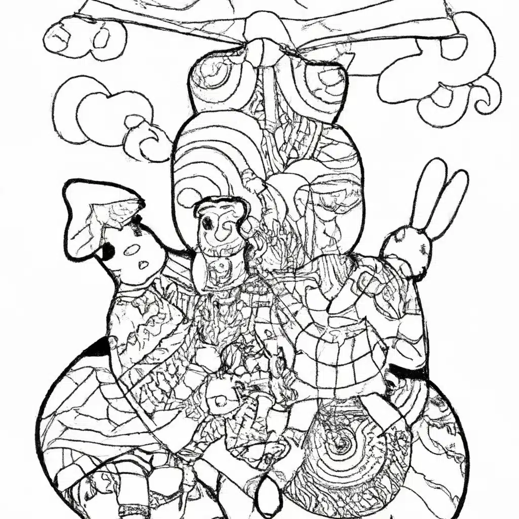 Desenhos Malucos: Imprima e Colora Agora Grátis!