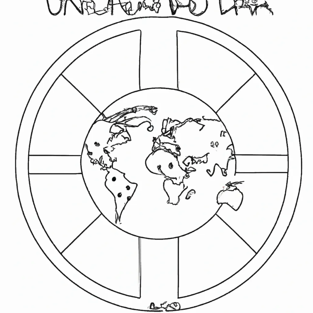 Colorindo o Logo da ONU! [Atividades Grátis]