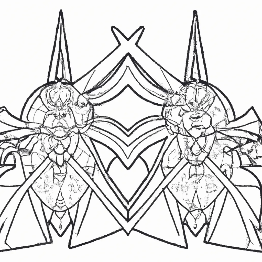 Simetria Colorida: Desenhos para Imprimir e Colorir (Grátis)