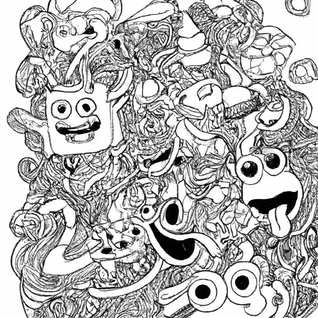 Desenhos Malucos: Imprima e Colora Agora Grátis!