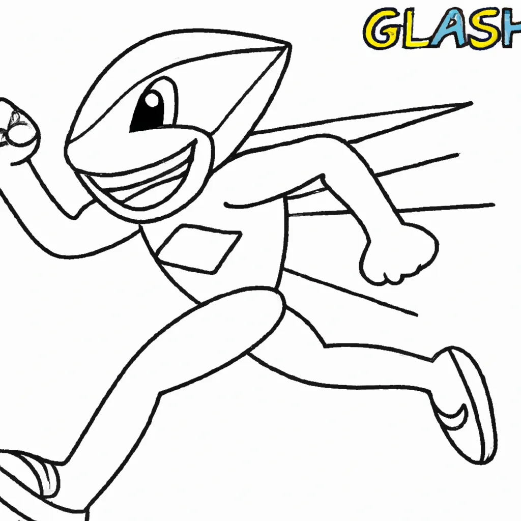 Flash Correndo: Desenhos para Imprimir e Colorir (Atividades Grátis)