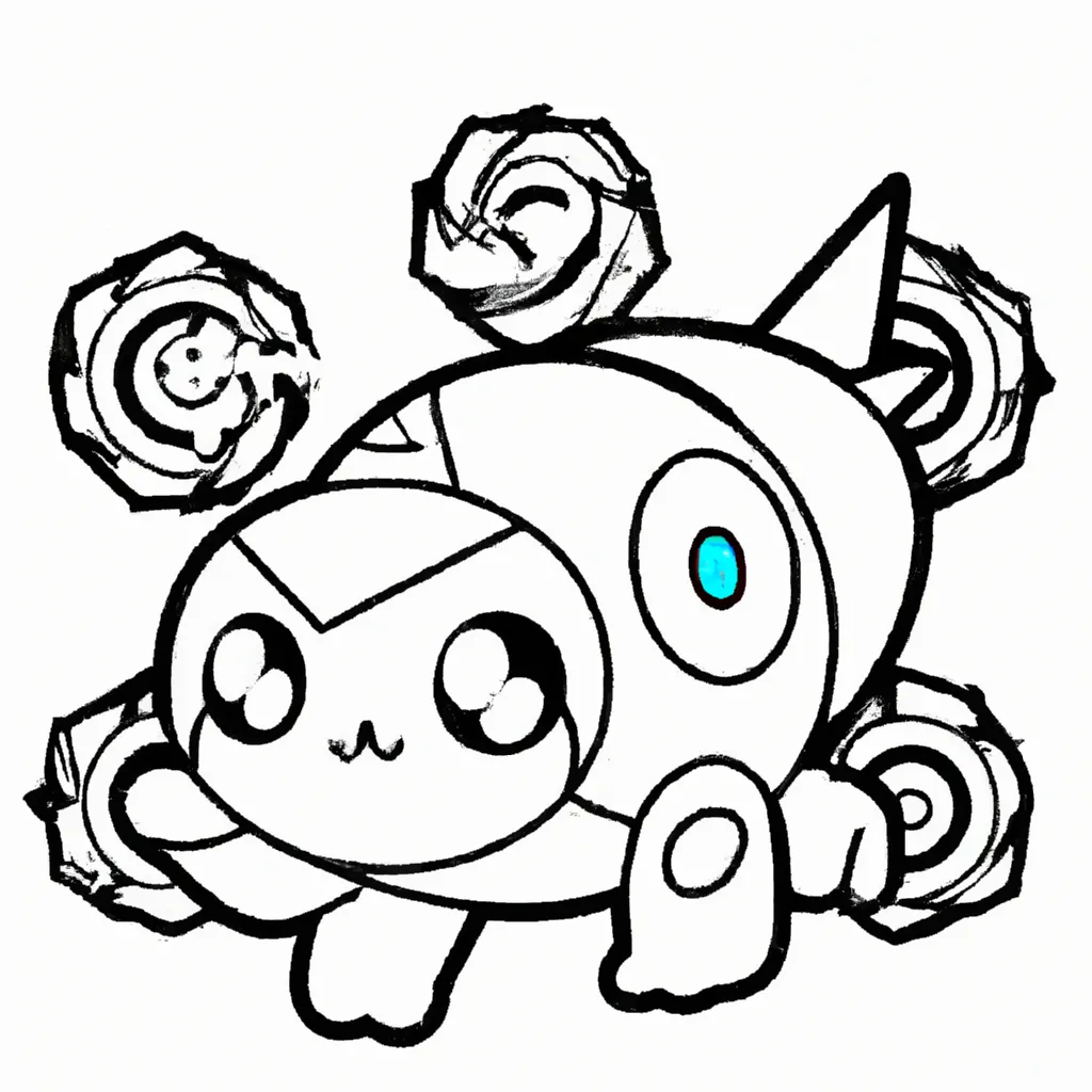 Descubra o Pokémon Poliwhirl: Desenhos para Imprimir e Colorir!