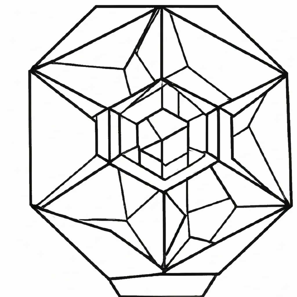 Hexaedro: Desenhos para Imprimir e Colorir! [Atividades Grátis]
