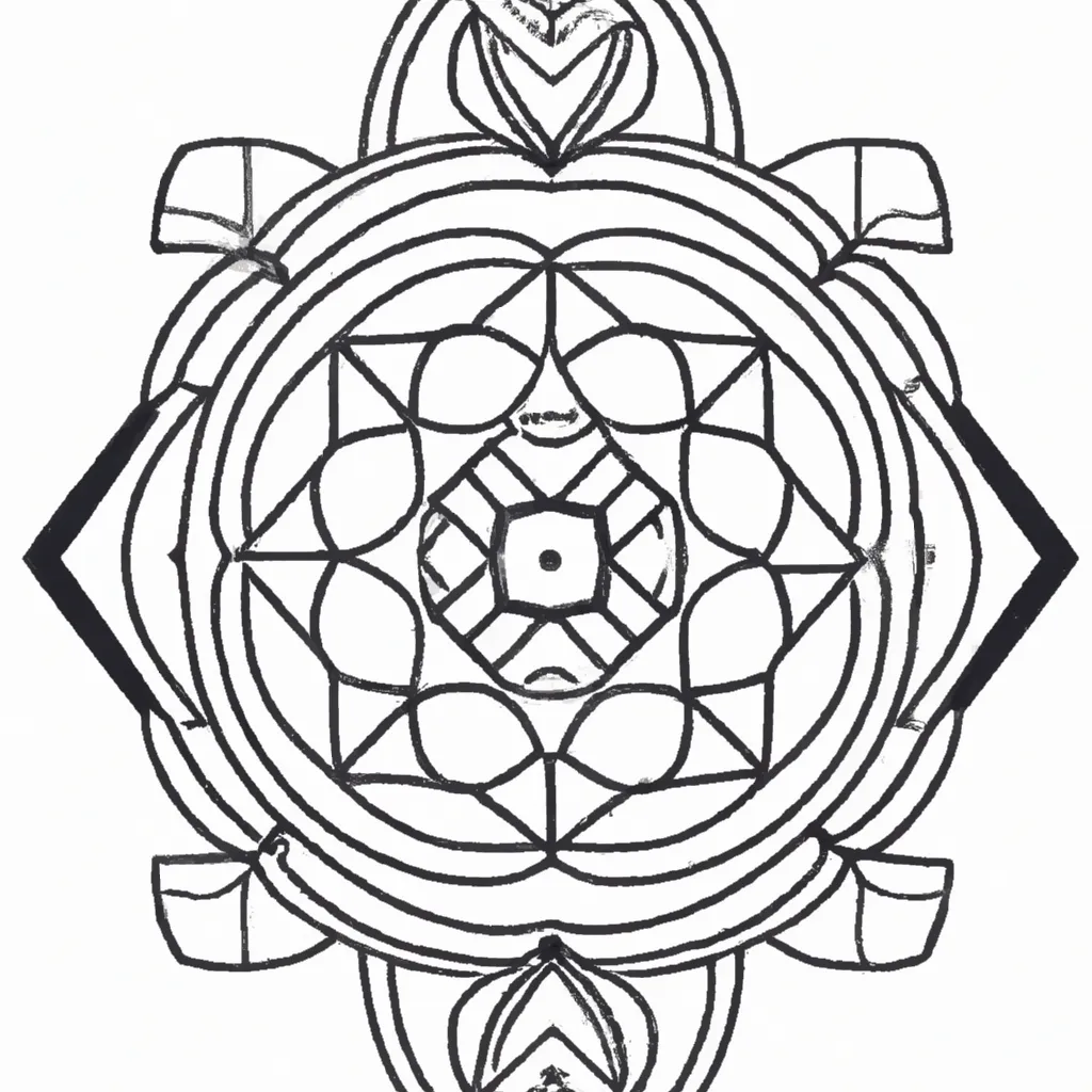 Simetria Colorida: Desenhos para Imprimir e Colorir (Grátis)